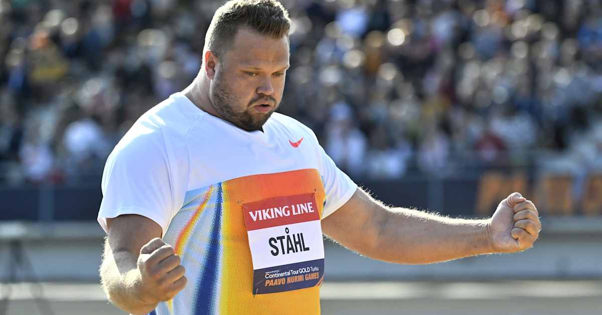 Daniel Ståhl showade loss och kastade över 70 meter – men det blev ...