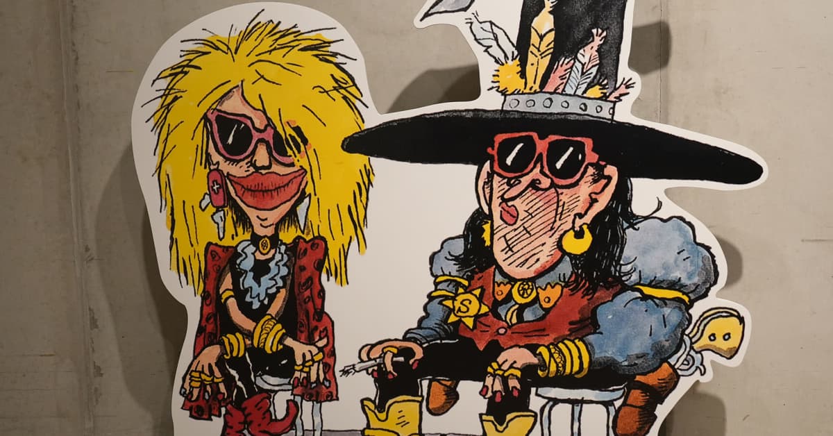 Tältä näyttää Mauri Kunnaksen roisimpi puoli: kulttisarjis Nyrok City ...