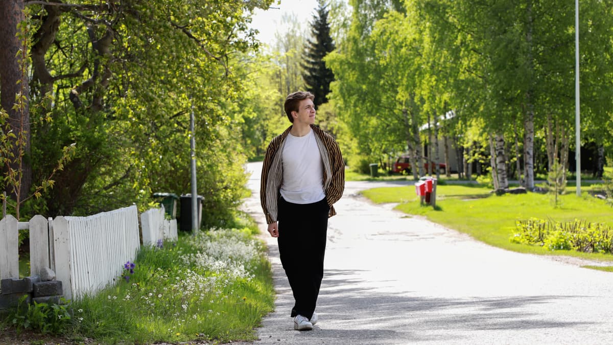 Franzénia näytellyt Olavi Angervo, 19, pääsi Teatterikorkeakouluun ...