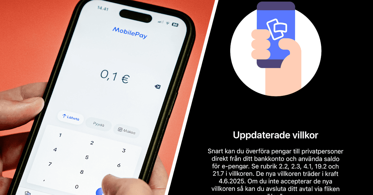Mobilepay ändrar sitt betalnings­system – vissa betalningar ska bekräftas i nät­banken | Inrikes ...