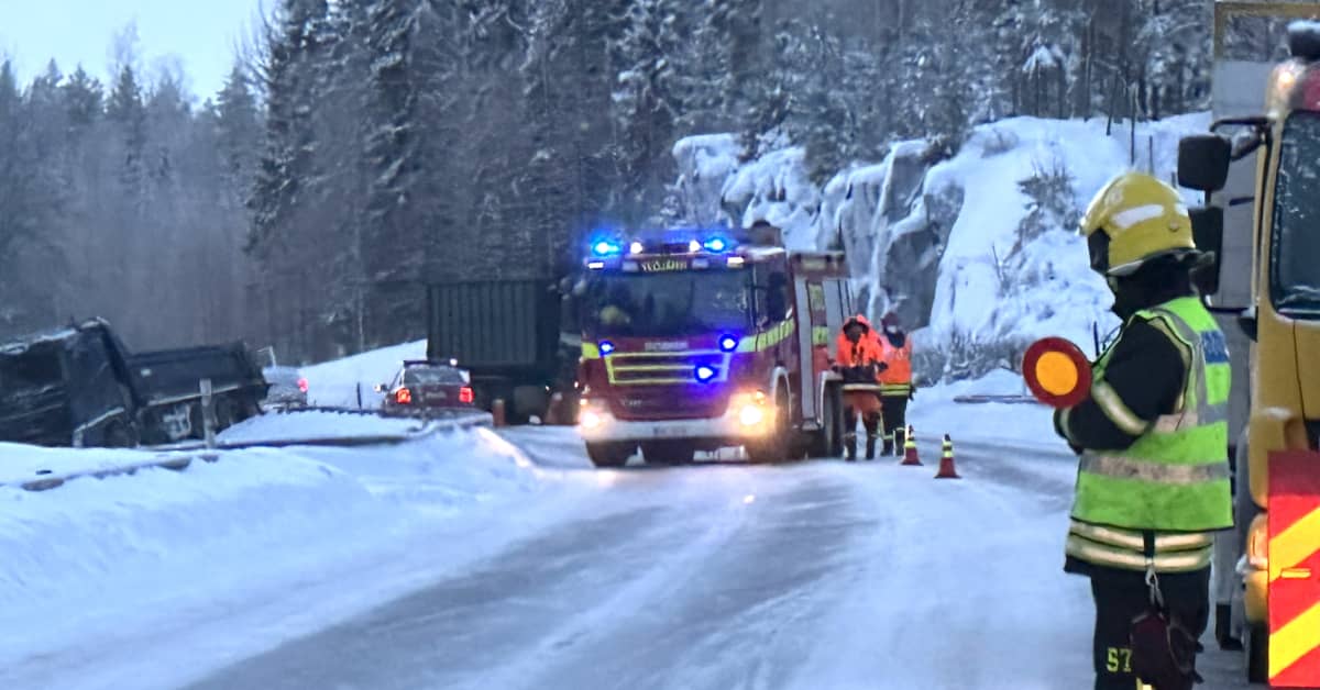 Raskas ajoneuvo ajoi toisen perään Ylöjärvellä – onnettomuuspaikan ...
