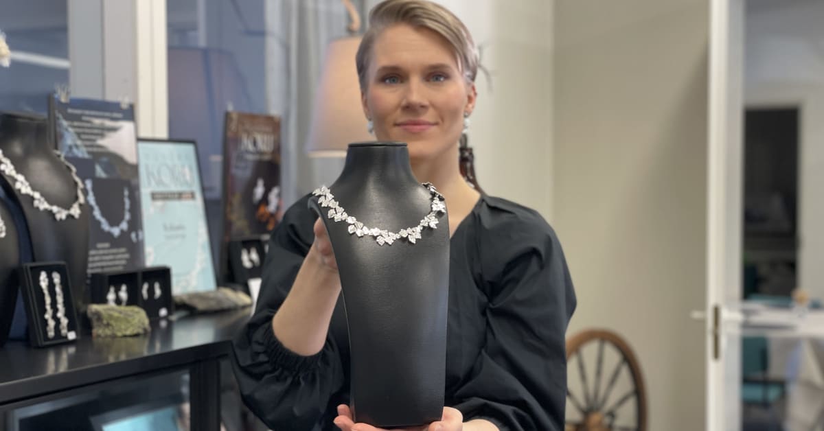 Kuopiolaismuotoilija Silja Kivioja, 28, voitti vuoden koru -kilpailun ...