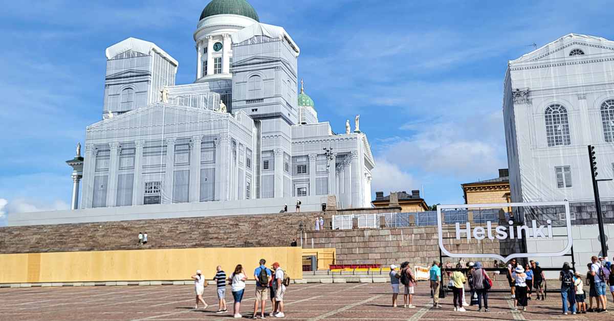 Helsingin tuomiokirkko on remontin jäljiltä harmaampi – värisävy ...