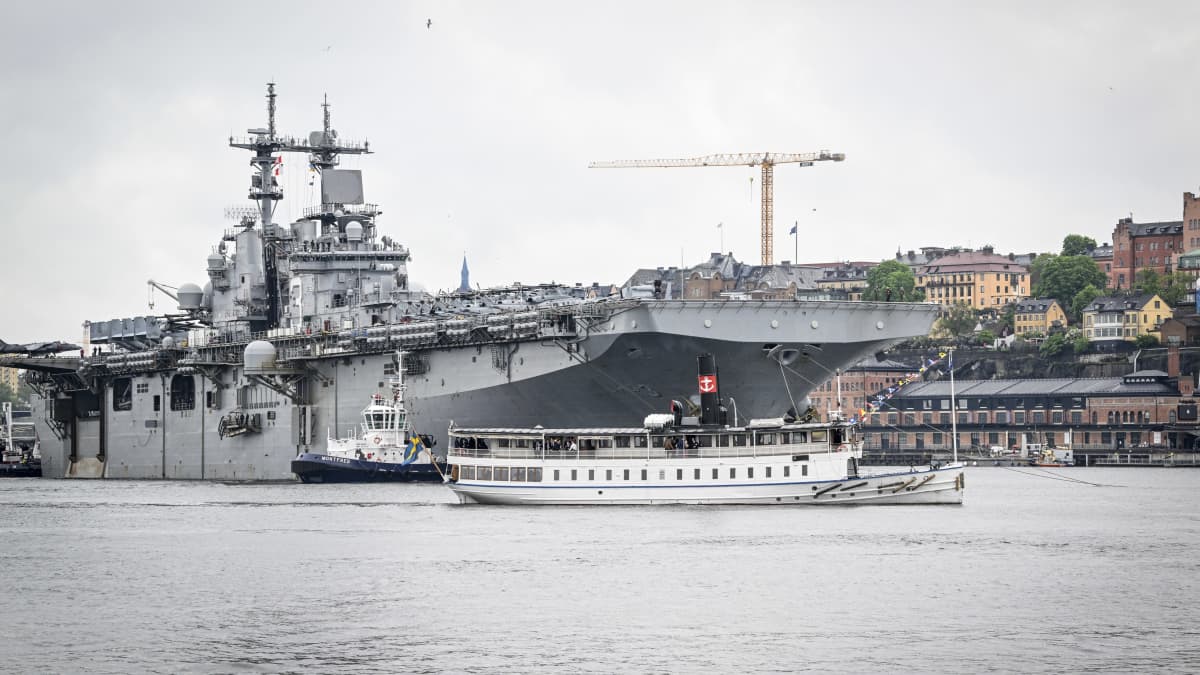 Amphibious assault ship USS Kearsarge heads to Helsinki | News | Yle ...