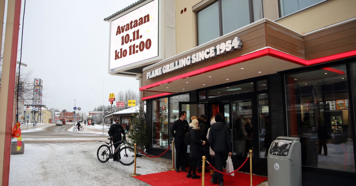 Burger King avasi ravintolan Rovaniemen keskustassa – palkkasi 50 ...