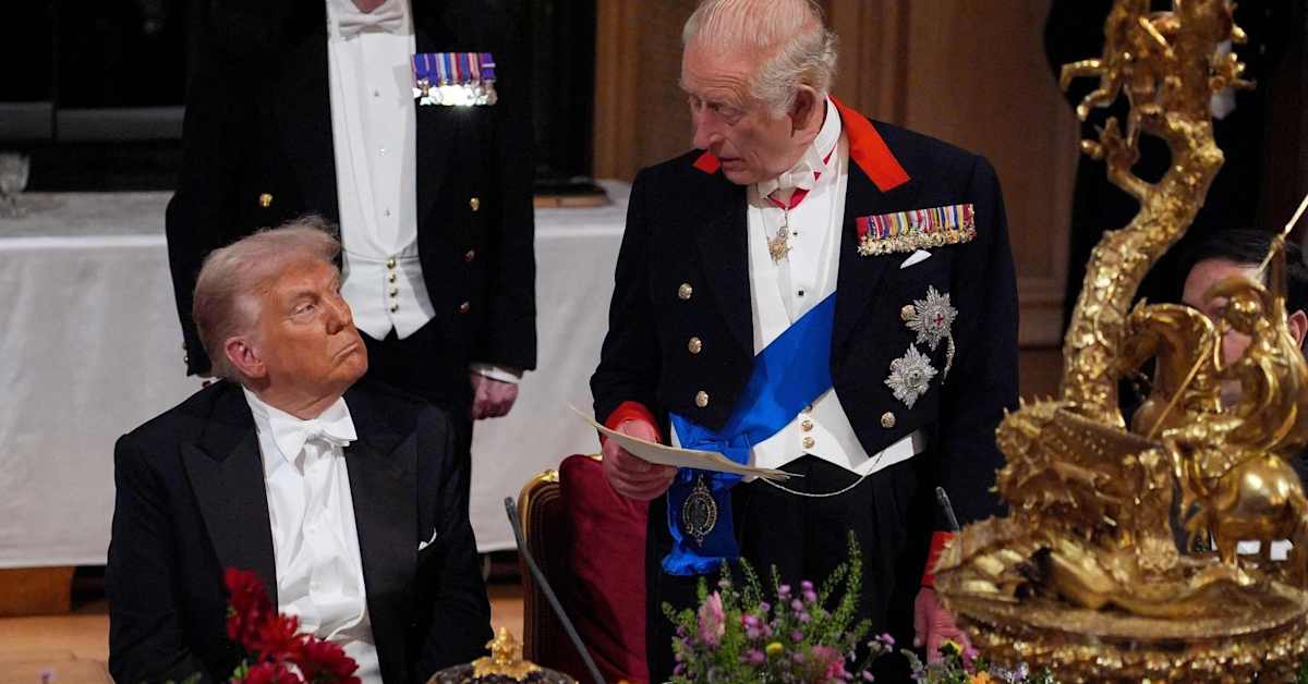 Kuningas Charles kehui Trumpin sitoutumista konfliktien ratkaisuun ...