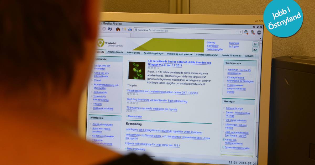Mycket "dolda" jobb i Östnyland | Östnyland | Svenska Yle
