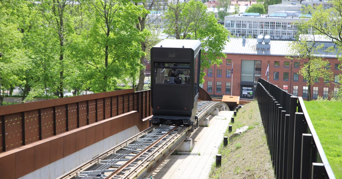 Turun funikulaari täyttää kaksi vuotta – kysyimme turkulaisten ...