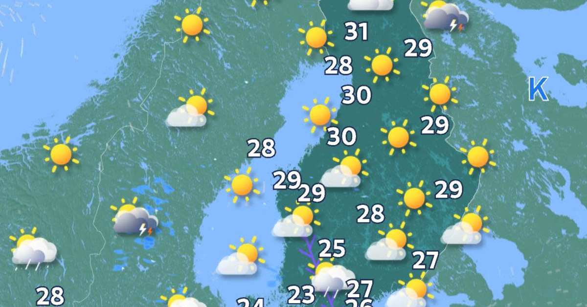 Helteet hellivät lähipäivätkin niitä, joille ne sopivat – riskiryhmien ...