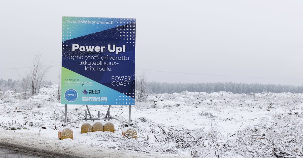 Kotkan akkumateriaalitehtaan rakentaminen voi alkaa keväällä ...