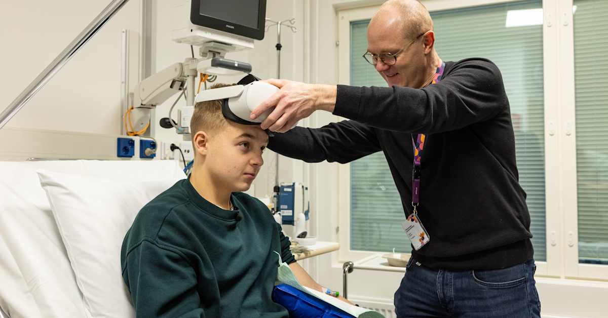 Tamperelainen Akseli Vahila, 14, voitti pistospelon VR-lasien avulla ...