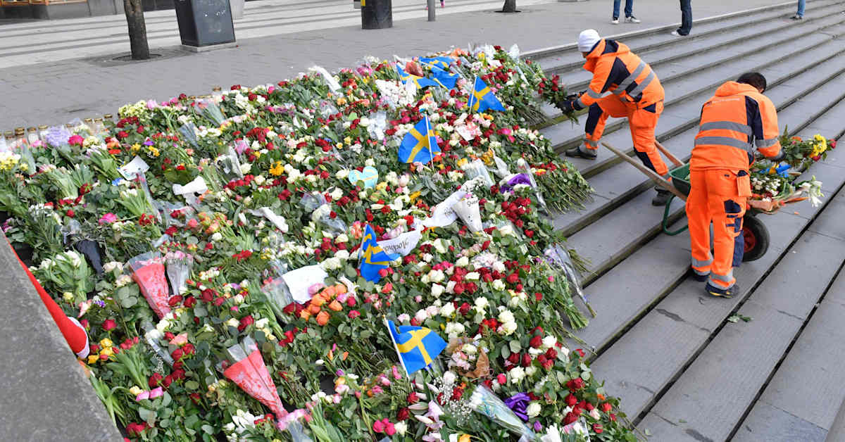 Stockholm städade bort minnesplats för terroroffren | Utrikes | Svenska Yle