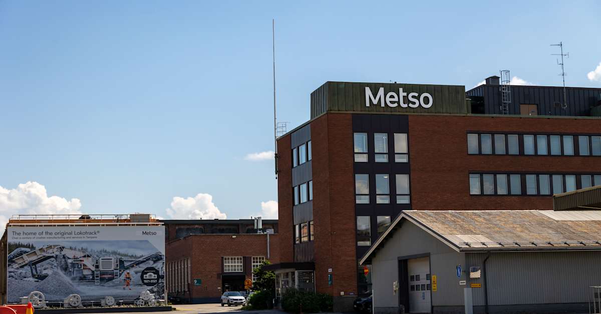 Metso aloittaa muutosneuvottelut – koskee noin 560:tä työntekijää ...