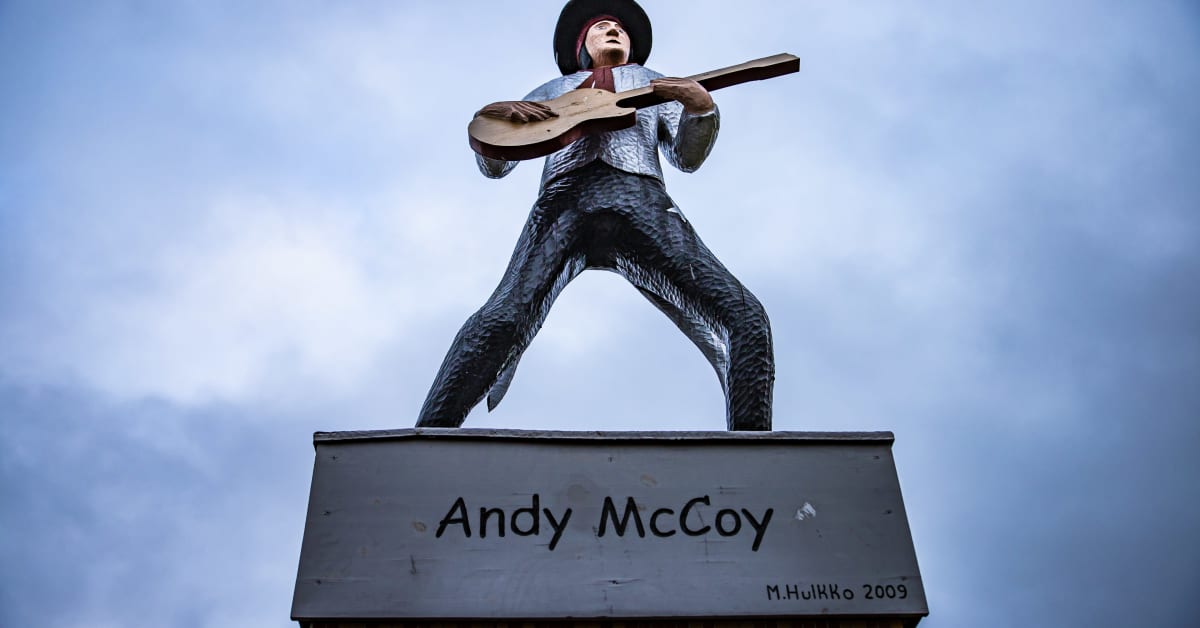 Andy McCoyn patsas putosi jalustaltaan Pelkosenniemellä | Lappi | Yle