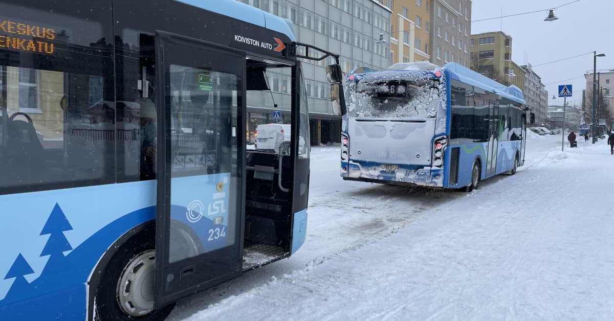 Bussilakko karsii Lahden seutuliikennettä – katso tästä mitkä vuorot ...