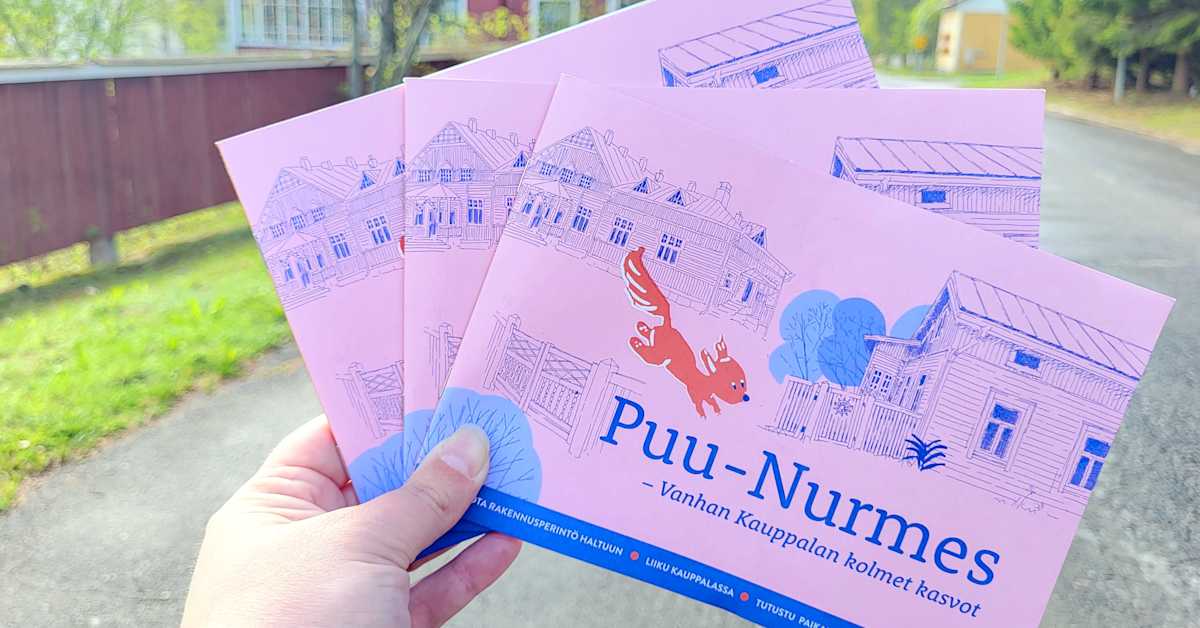 Puu-Nurmes on saanut uuden opasvihkon, joka ei asukas­yhdistyksen ...