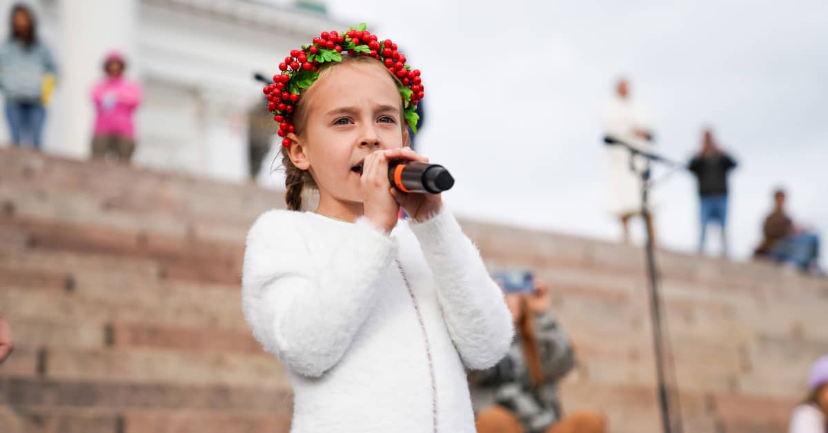 Ukrainska Amelia sjöng sin väg till finländarnas hjärtan – se bilder ...
