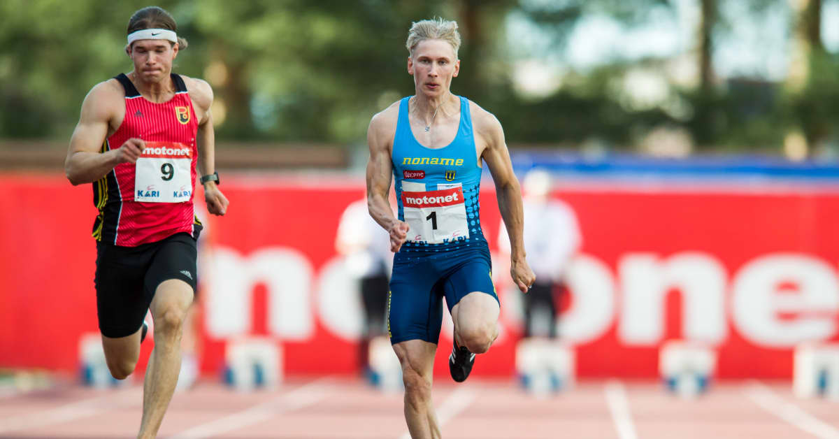 Samuli Samuelsson juoksi uuden 100 metrin Suomen ennätyksen! Tommi ...