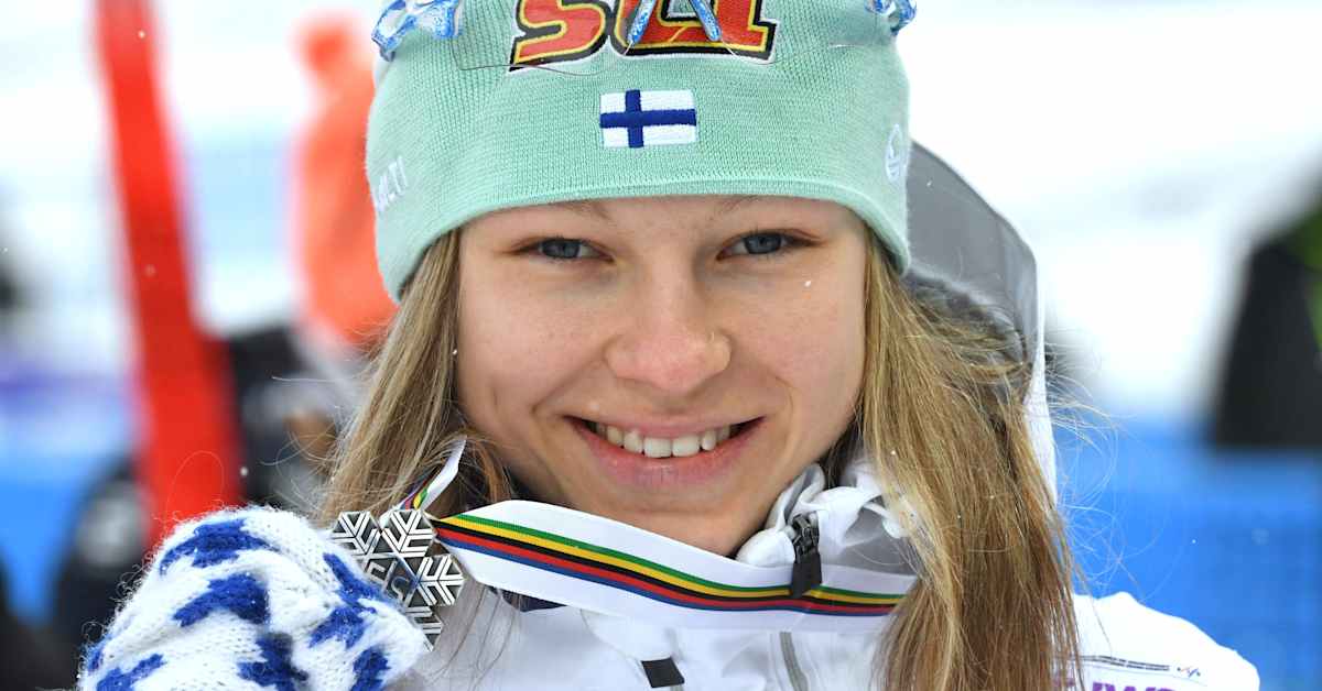 Lättad Eveliina Piippo efter JVM-silvret: "Det här ger tro på att jag ...