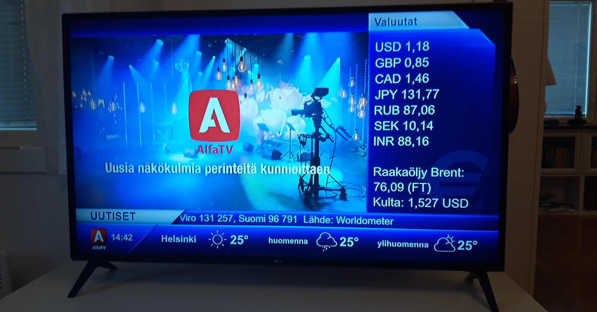 Телеканал AlfaTV объявил о банкротстве и прекращении вещания | Yle