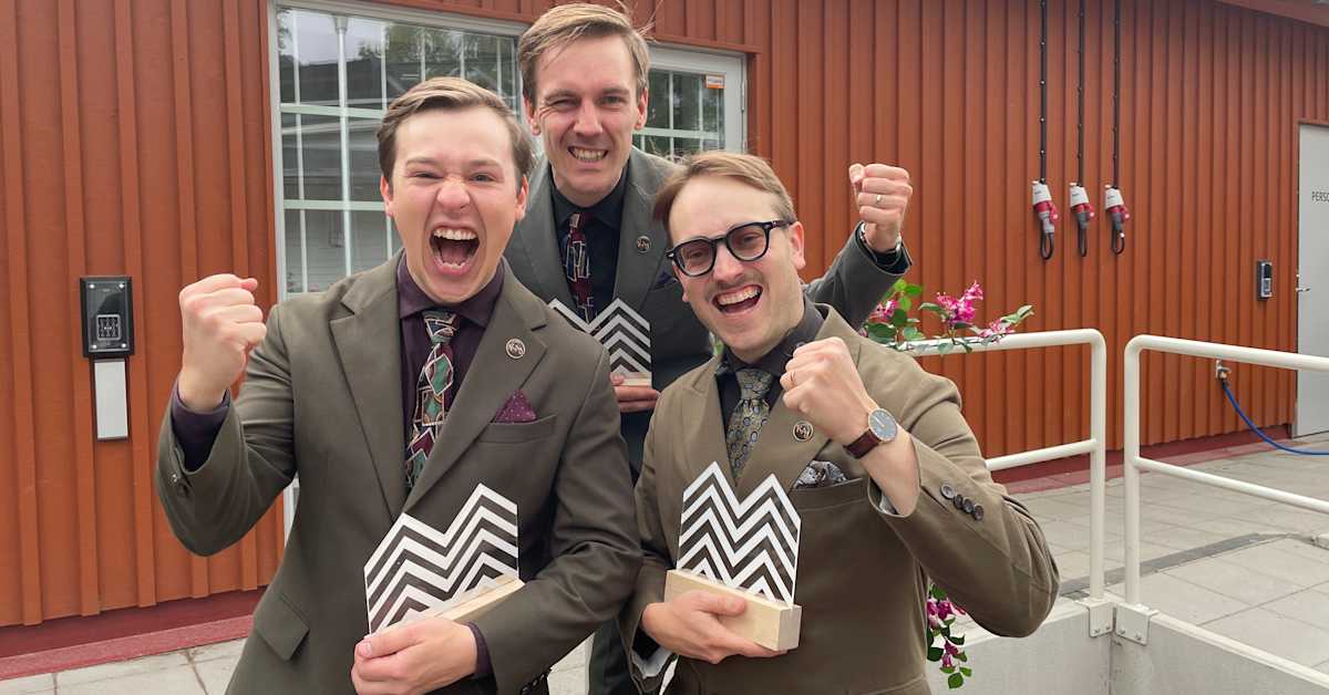 KAJ fick pris för årets låt och årets exportgärning | Österbotten | Svenska Yle