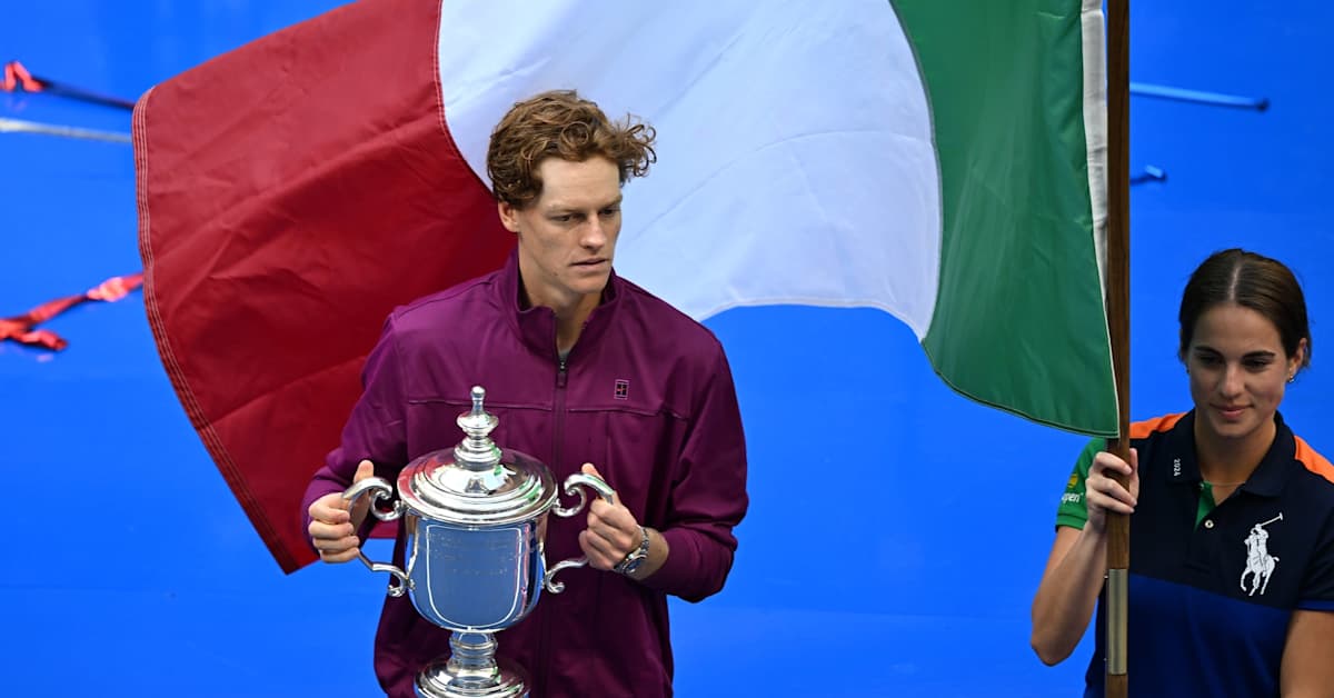 Jannik Sinner tog sin andra Grand Slam-titel tre veckor efter ...