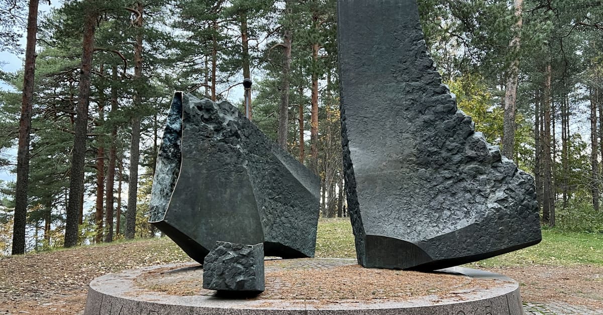 Tampereella tuhottu muistomerkki saatetaan korjata – taiteilija valmis ...
