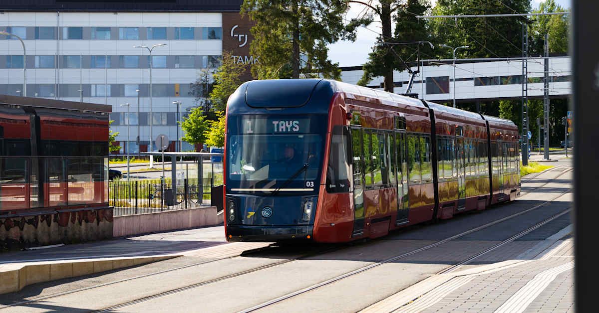 Tampere’s trams so popular they’re being extended by 10 metres | Yle ...