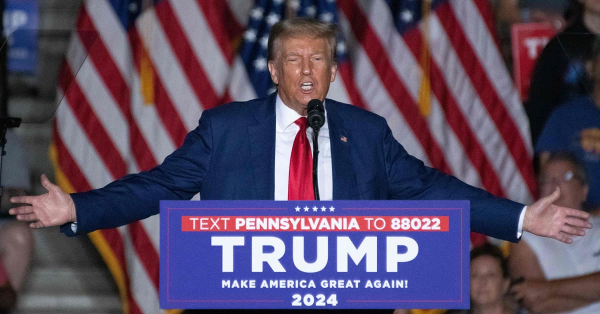 Trump kuulee syytteet vuoden 2020 äänestystuloksen kumoamisyrityksistä ...