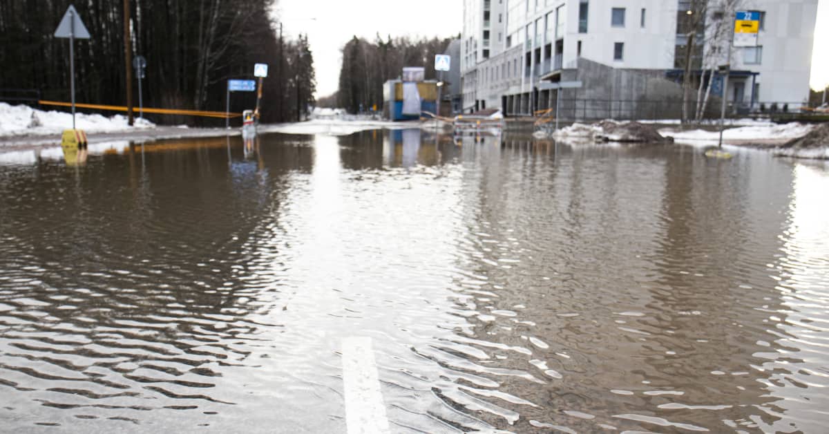 Winter floods hit Finland | Yle News | Yle