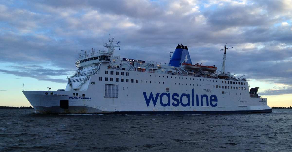 Wasaline ökade både passagerar- och frakttrafiken | Österbotten ...