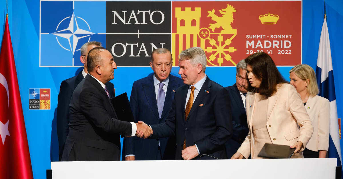 Suomen ja Ruotsin Nato-neuvottelut Turkin kanssa jatkuvat perjantaina Suomessa | Yle