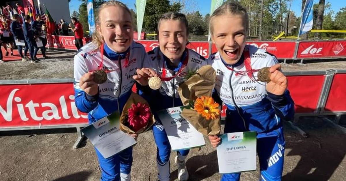 Isoveljensä jalanjäljissä suunnistava Eeva-Liina Ojanaho johdatti ...