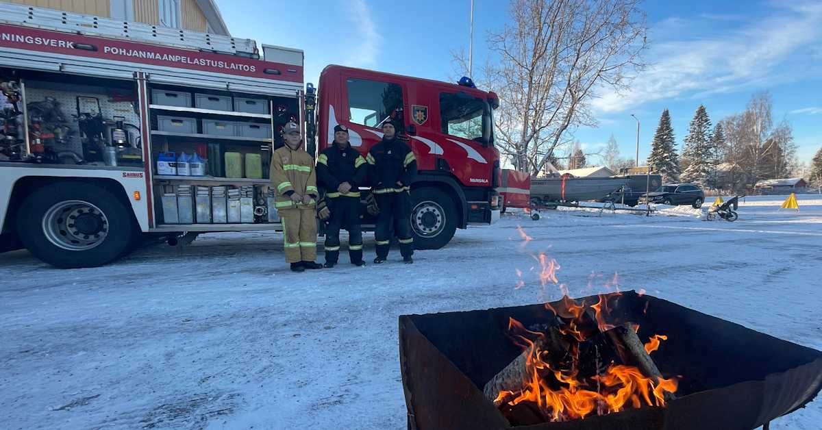 Unga vill lära sig om räddnings­uppdrag – Munsala brandkår skolar nya ...