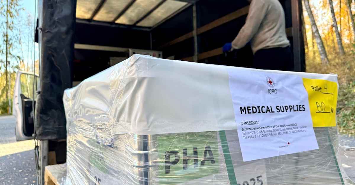 Finnish Red Cross providing medical aid to Lebanon | Yle News | Yle