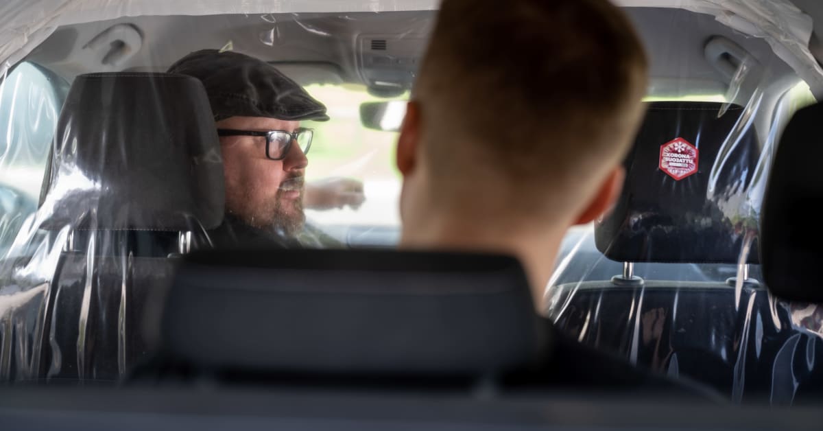Taksikuski Harri Mustonen suojaa omaa, perheen ja asiakkaiden terveyttä ...