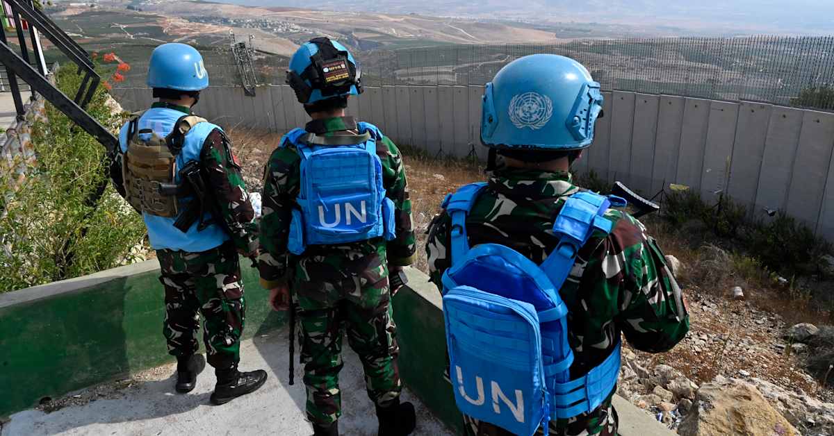 Israel öppnade eld mot FN:s fredsbevarande styrkor i Libanon igen ...