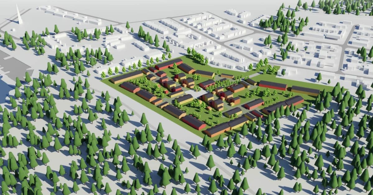 Oulun Raja-Taskilan uudelle asuinalueelle nousemassa noin 90 asuntoa ...