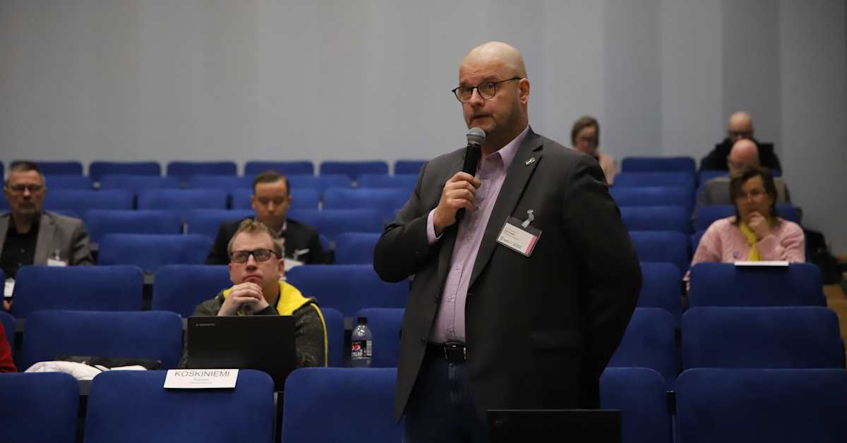 Perussuomalaisten Lapin piirin puheenjohtajalle Jari Hastille ...