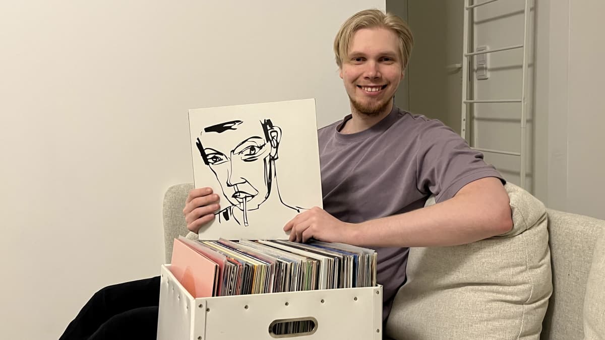 Jere Piirainen, 24, alkoi keräillä vinyylilevyjä ja joutui heti ...