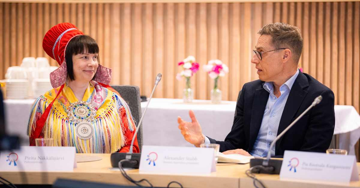 Stubb invites Sámi Parliament members to Presidential Palace for talks ...