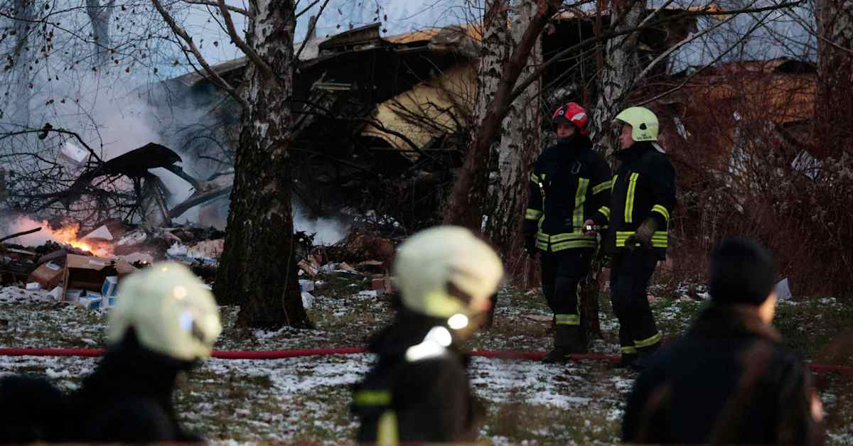 Turvakamera tallensi, kun DHL:n rahtikone putosi Vilnassa – lentäjä ei ...