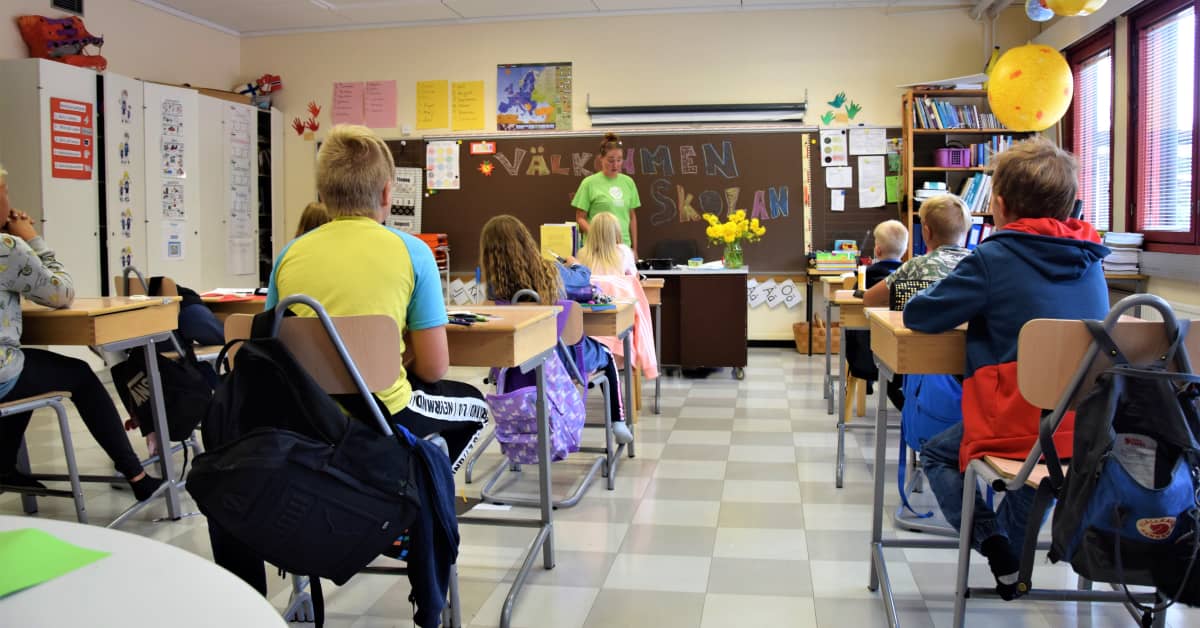 I Lappviks skolor känner lärarna eleverna väl - i år börjar en svensk ...