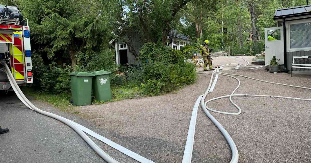 Paimiossa syttyi tulipalo omakotitalossa | Varsinais-Suomi | Yle