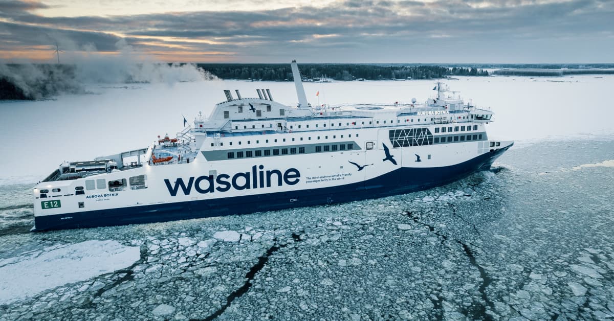 Wasaline seilasi vuoden avausneljänneksen ennätyslukemissa | Pohjanmaa ...