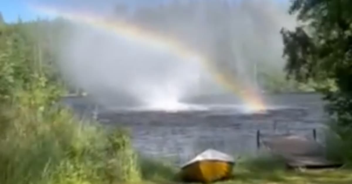 Senni Kaperi, 22, todisti harvinaista ilmiötä veden päällä – katso ...