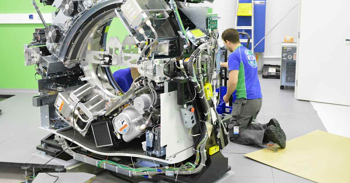 Nu installeras PET-CT apparaten på Vasa centralsjukhus | Österbotten ...