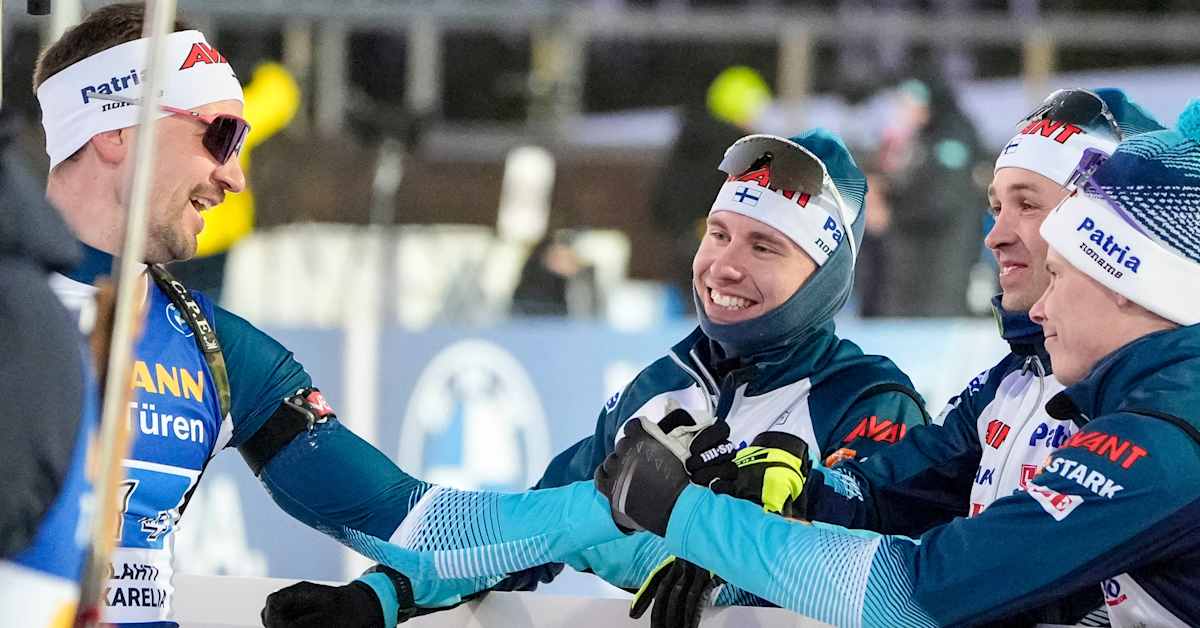 Suomi neljäs miesten viestissä Kontiolahdella – päävalmentaja Torneus ...