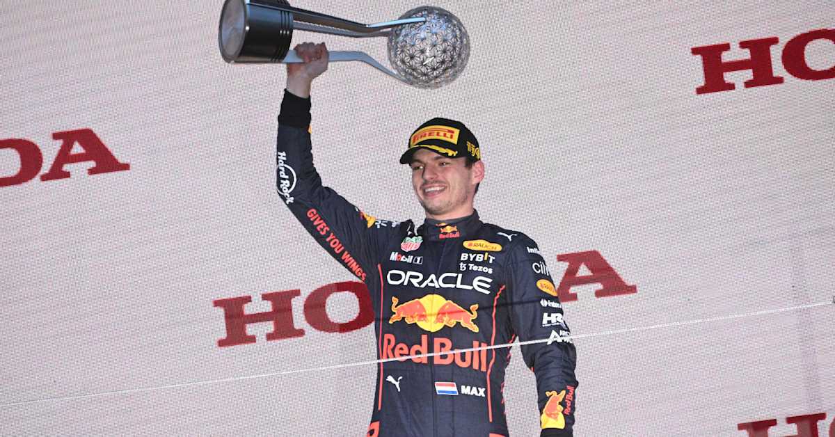 Max Verstappen världsmästare i formel 1 efter överlägsen uppvisning i ...