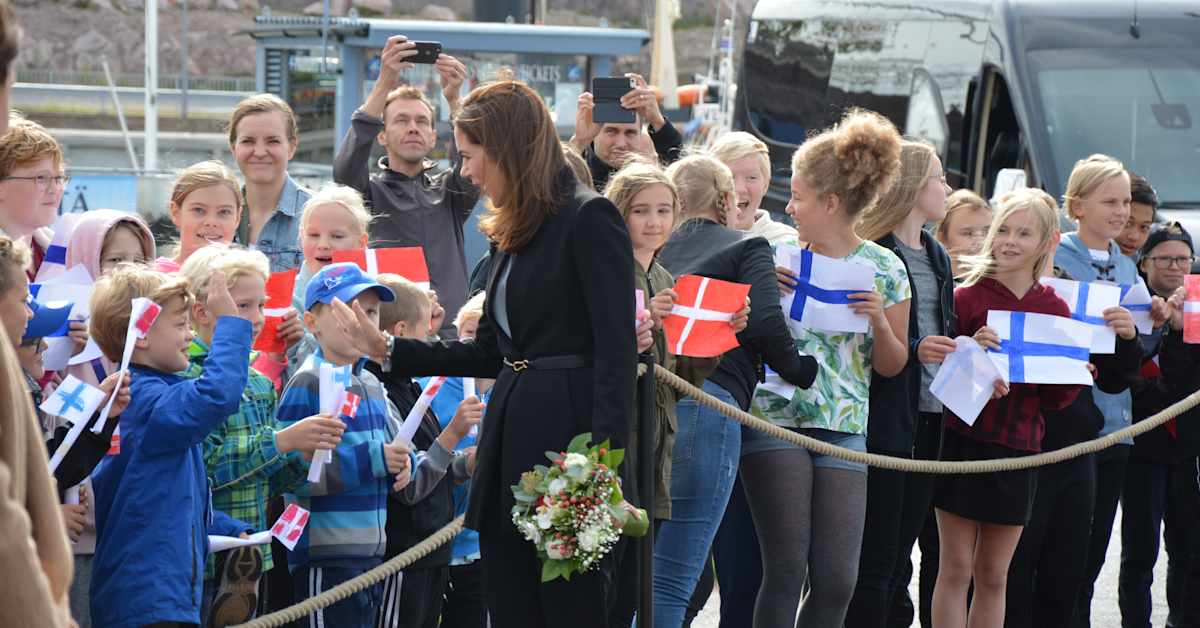 "Underbart, kort men underbart!" – kronprinsessan Mary av Danmark ...